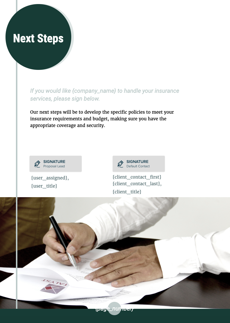 Insurance Proposal Template | Proposify